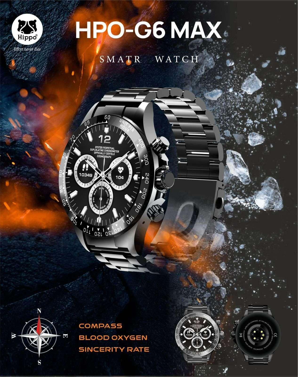 Hippo Rolex G6 Max Smart Watch